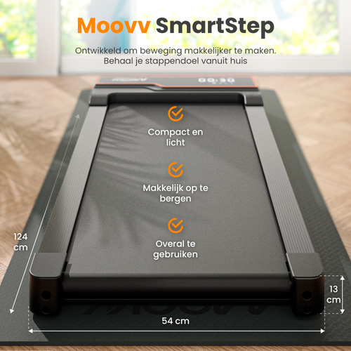 Moovv SmartStep - Loopband 1-6km/u