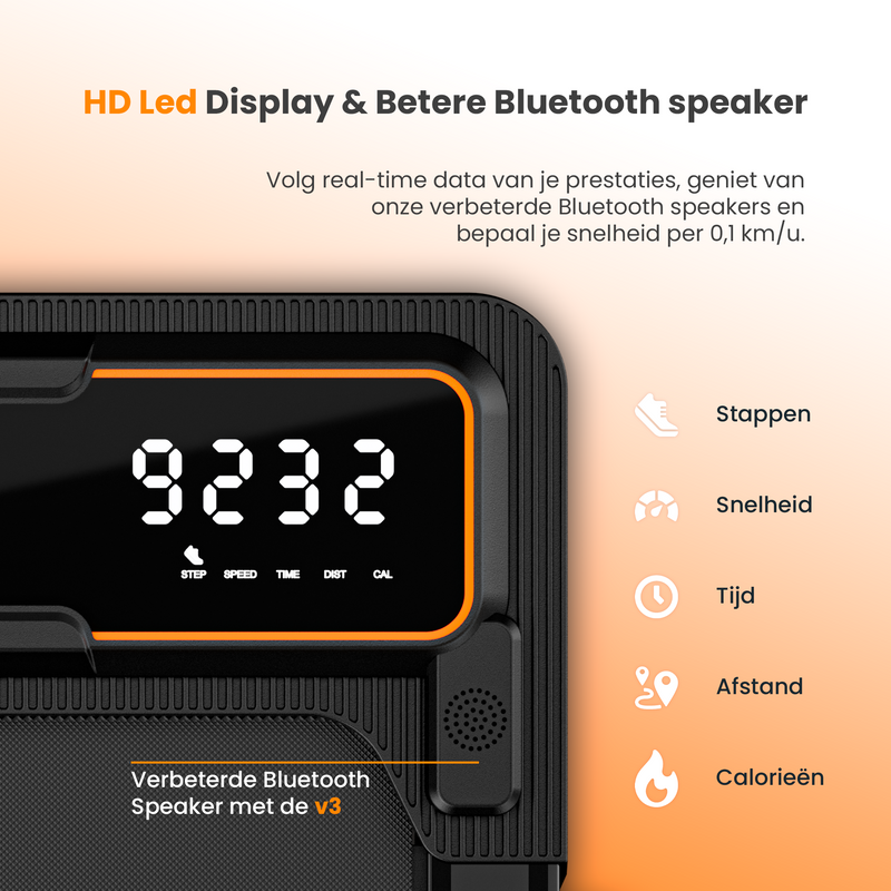 Moovv SmartStep Pro v3 - Loopband Inklapbaar 1-12km/u